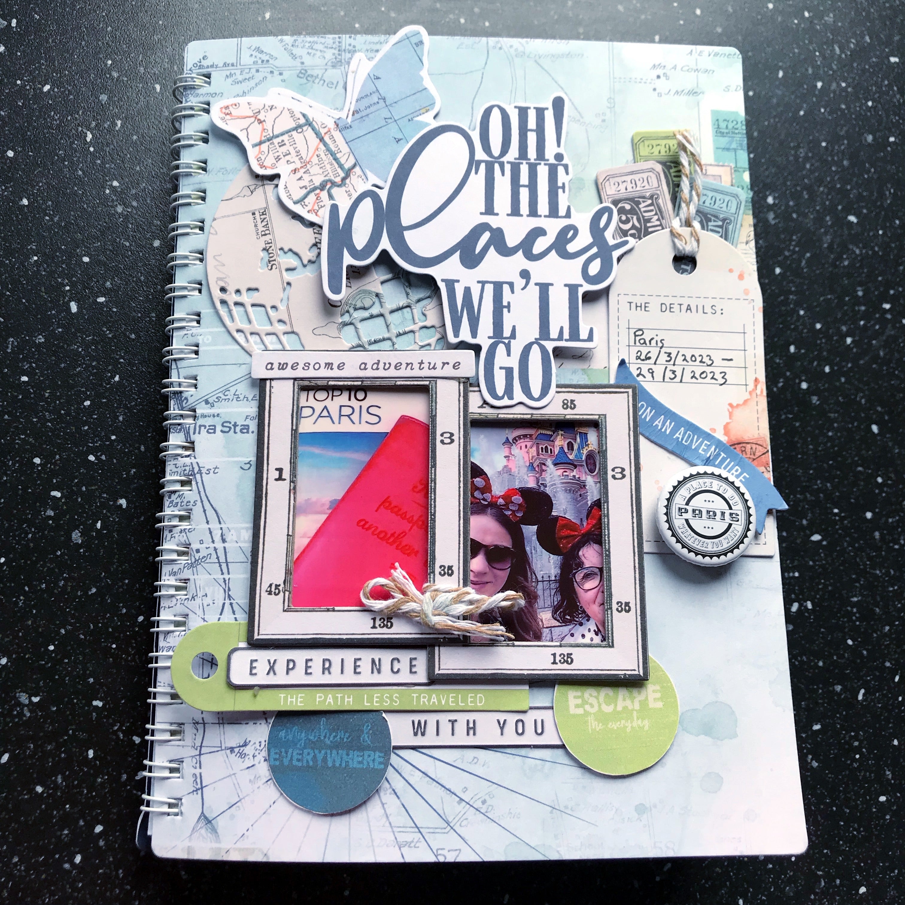 The Places We'll Go Mini-Album by KAREN MOSS — The Mad Scrapper