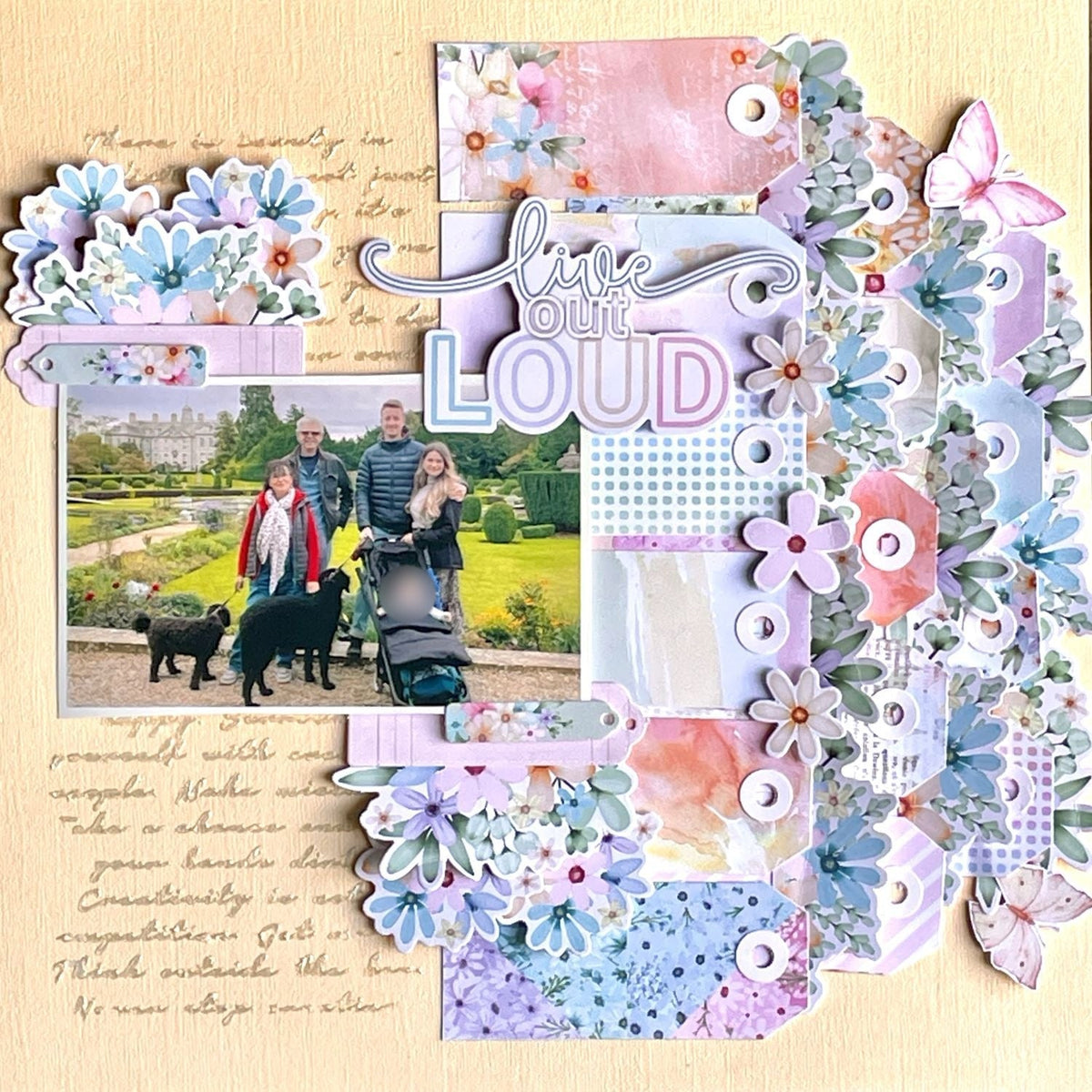 Live Out Loud by KAREN MOSS — The Mad Scrapper