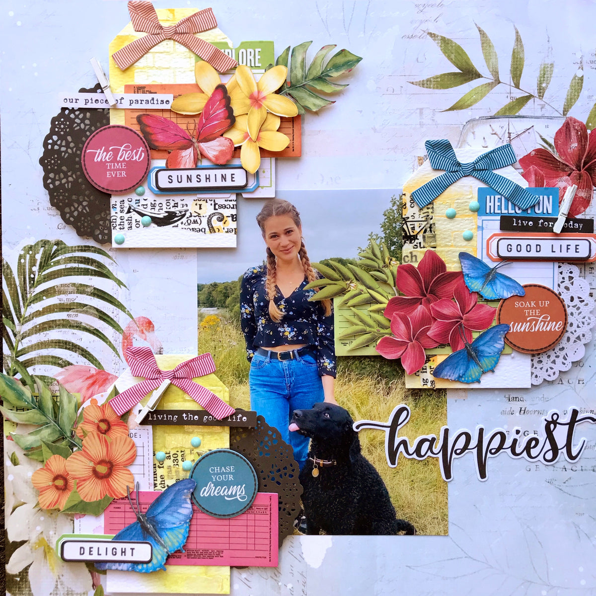 Happiest by KAREN MOSS — The Mad Scrapper