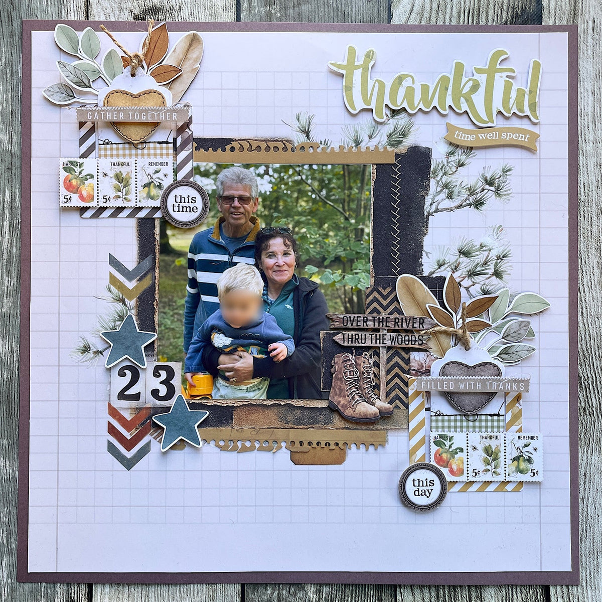 Thankful by KAREN MOSS — The Mad Scrapper