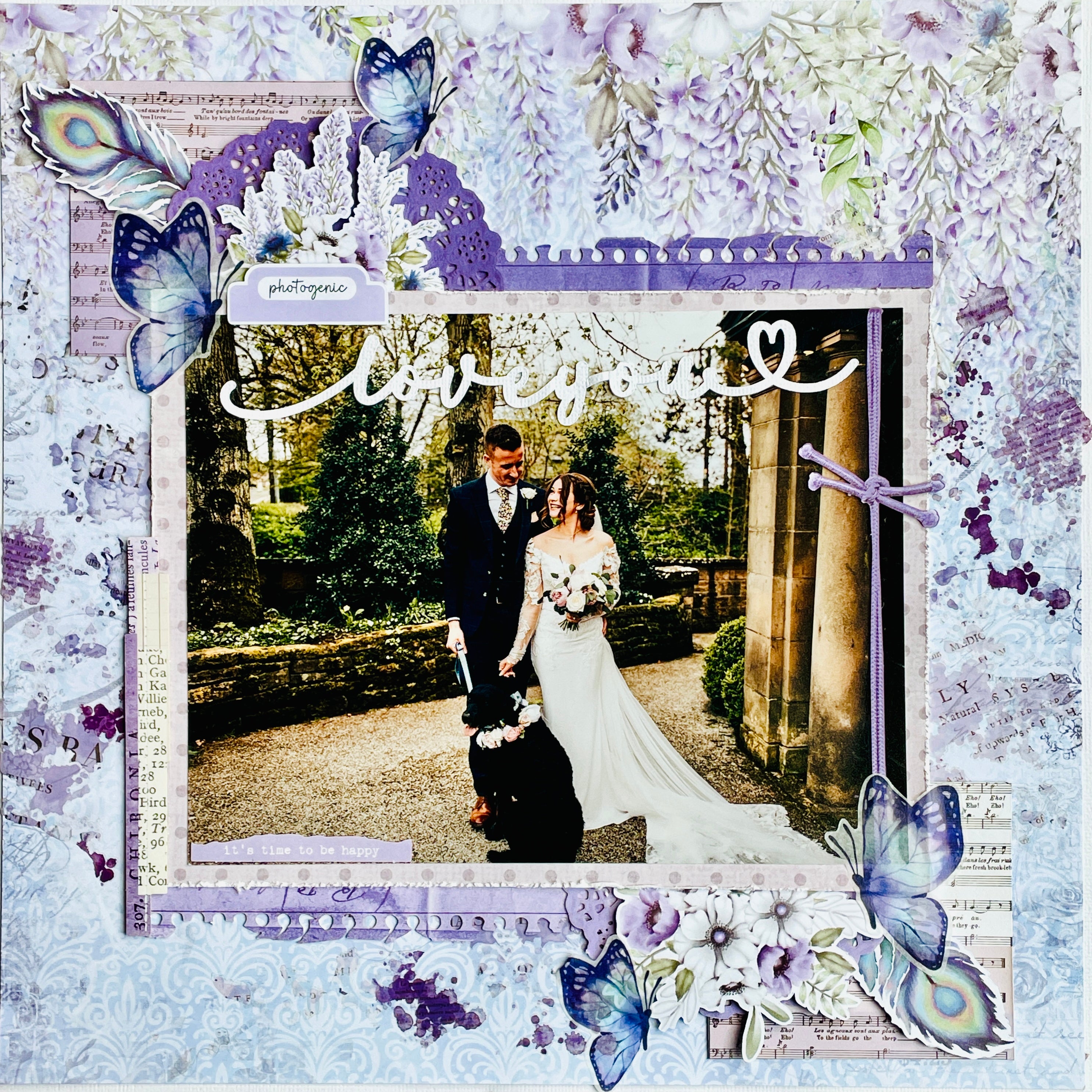 Love You: By Karen Moss — The Mad Scrapper