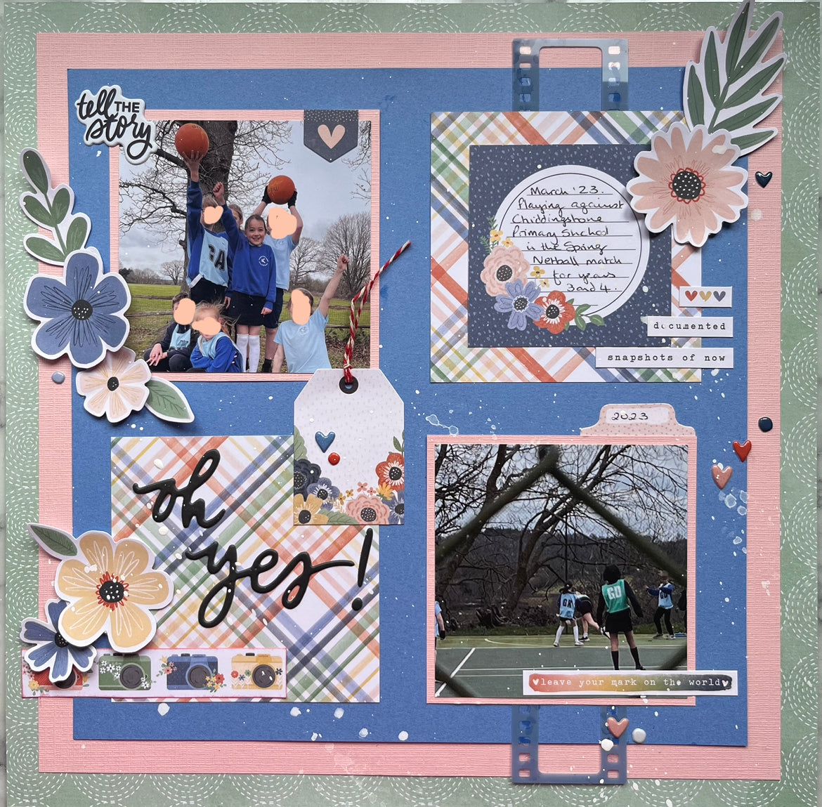 Oh Yes! by ELAINE KING — The Mad Scrapper