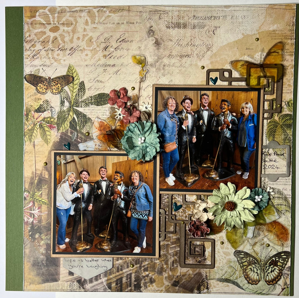 Life is Better When You're Laughing by SUE CREASE — The Mad Scrapper