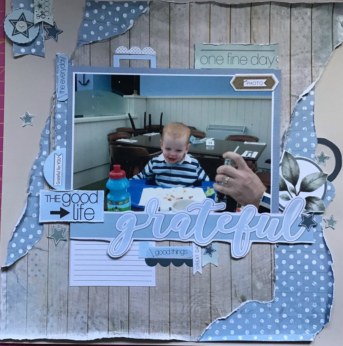 Grateful by KERRY MCINALLY — The Mad Scrapper