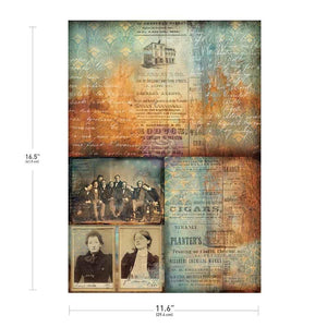 Finnabair A3 Decoupage - Chestnut Street — The Mad Scrapper