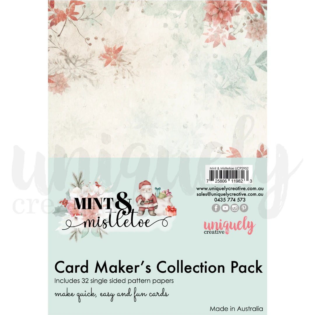 MINT & MISTLETOE CARD MAKER'S COLLECTION PACK — The Mad Scrapper