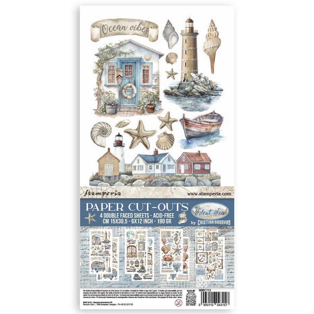 Silent Sea Paper Cut-Outs — The Mad Scrapper