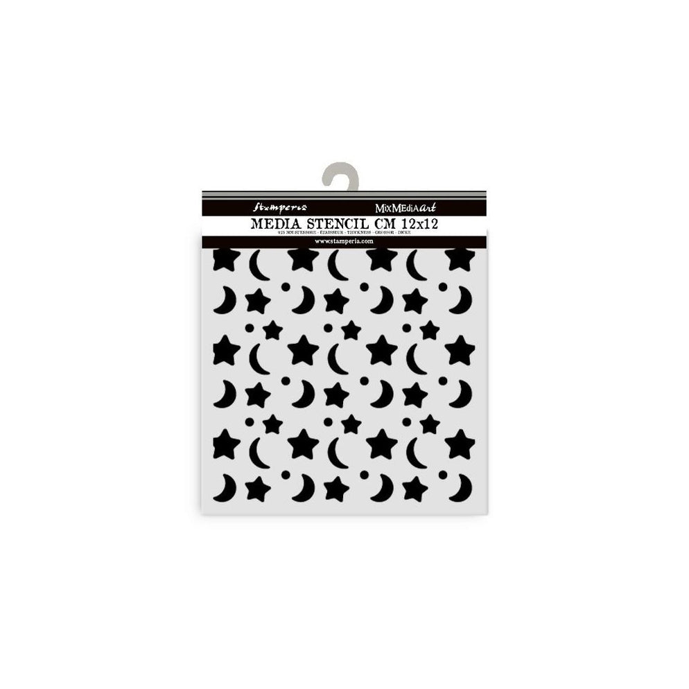 Baby Stencil - Star And Moon — The Mad Scrapper