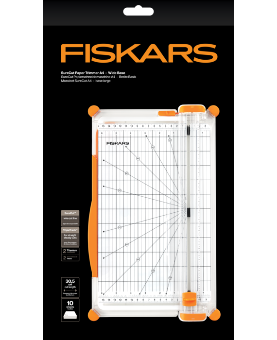 Fiskars SureCut Paper Trimmer A4 — The Mad Scrapper