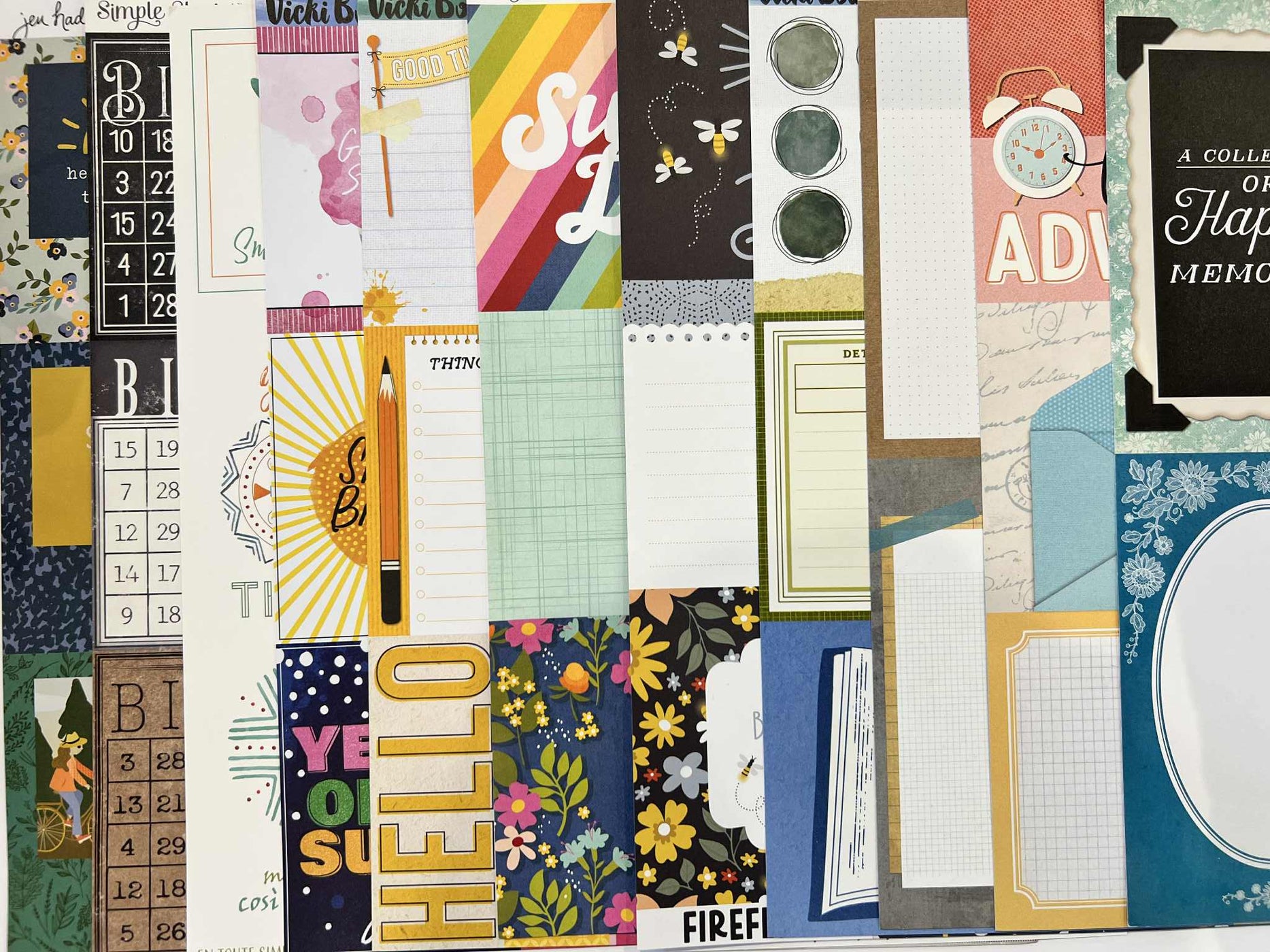 05 - Backgrounds Saver Bundle - Journaling Cards 6x4 & 4x3 — The Mad ...